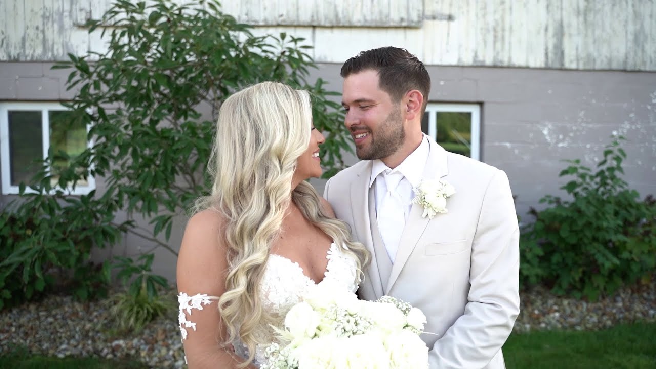 Alexa & David | White Birch Barn | Wedding Teaser Film - YouTube