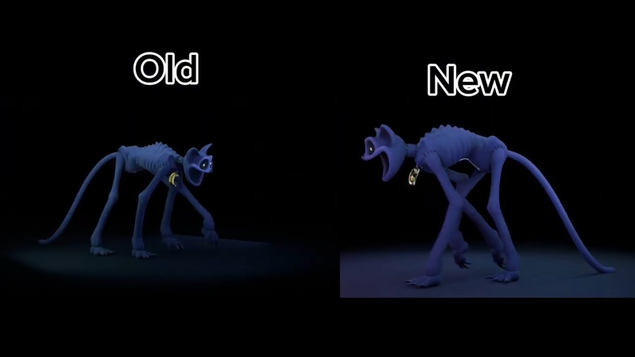 Catnap walk cycle animation - REMASTERED - YouTube
