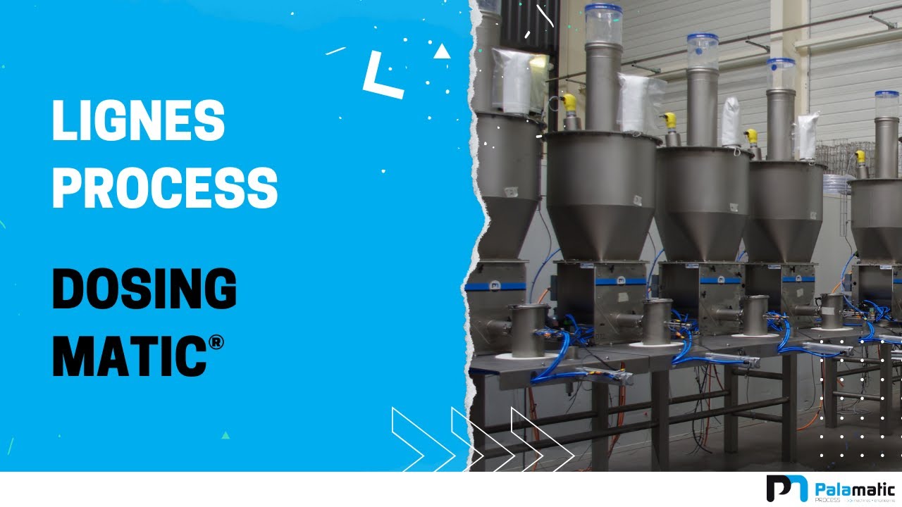 Unité de dosage d'ingrédients semi-automatique - Carrousel doseurs DosingMatic® | Palamatic ...