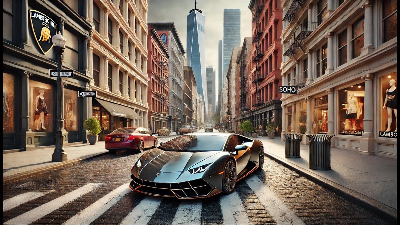 DRIVING NEW YORK CITY USA 4K - TRENDY SOHO ON BROADWAY GOING SOUTH TO ...
