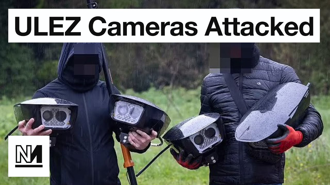 Anti-ULEZ Activists Are Attacking Cameras - YouTube