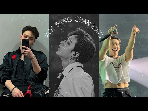 hot bang chan stray kids tiktok edit compilation!