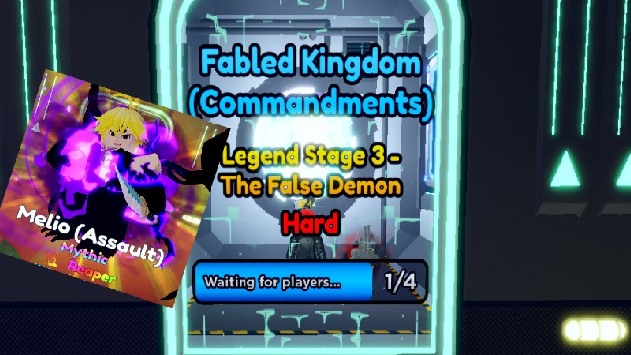 Fabled kingdom legend stage 3 EZ SOLO/ ANIME ADVENTURE / Melio is OP ...