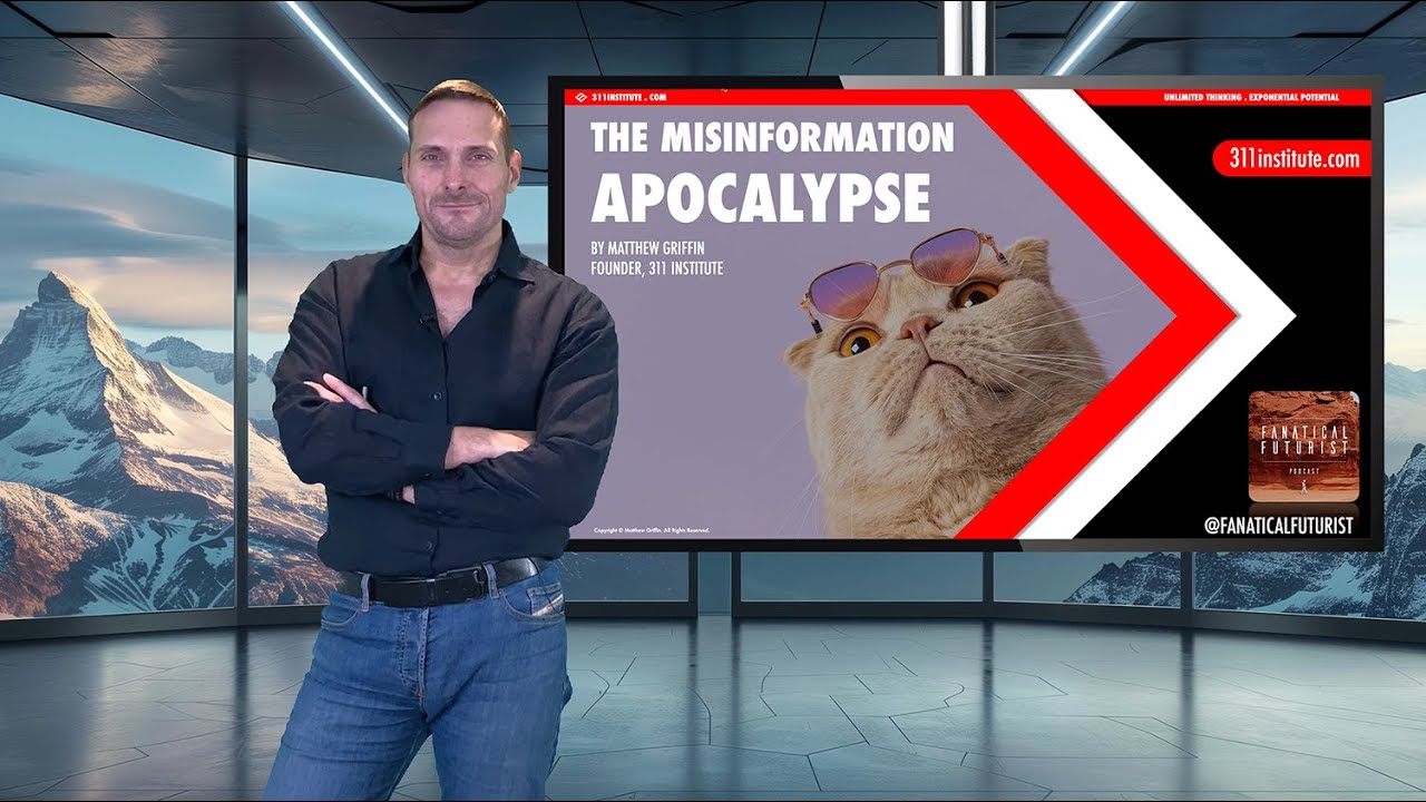 The Misinformation Apocalypse | Microsoft, Geneva | Matthew Griffin ...