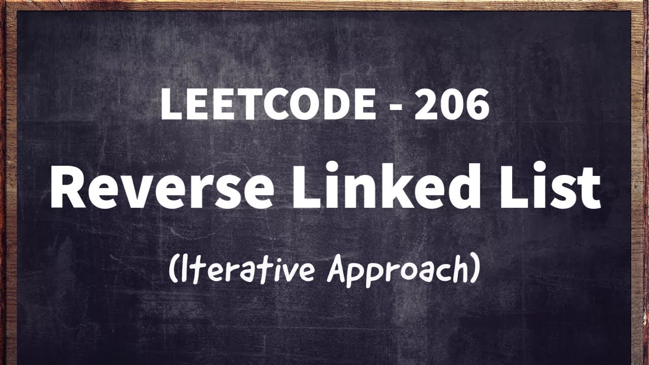 Leetcode 206 Reverse Linked List Malayalam Youtube