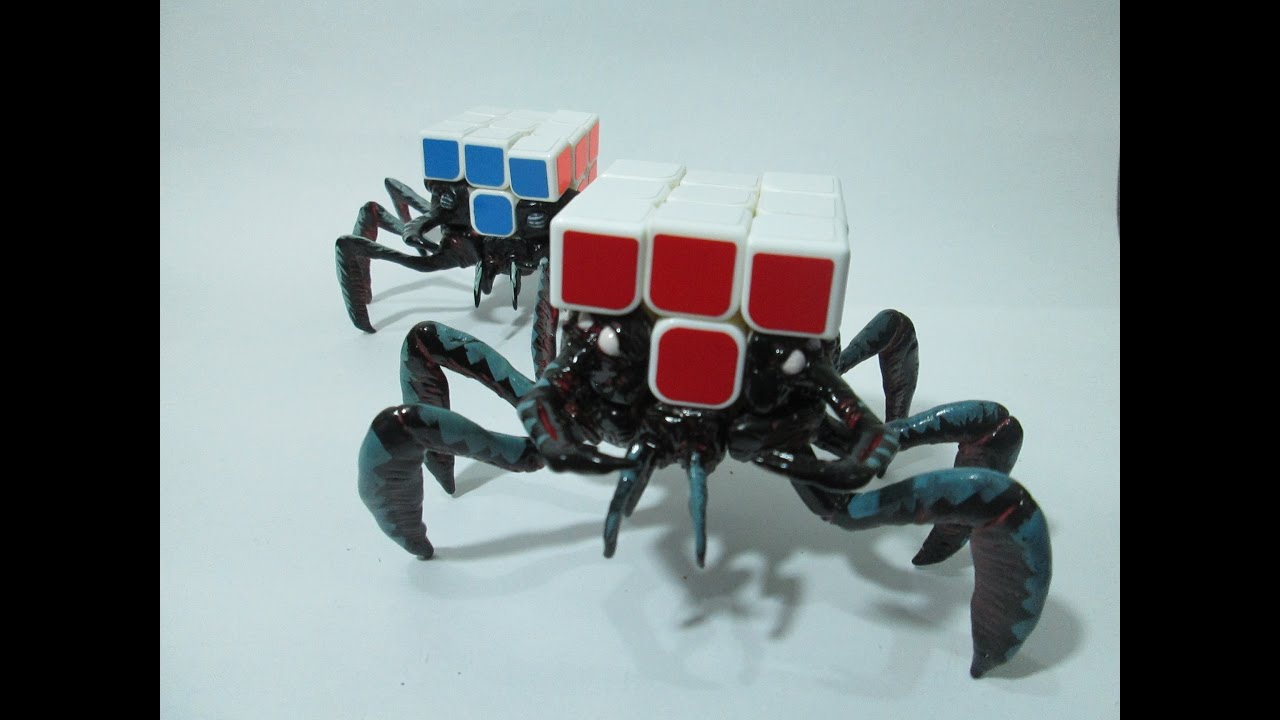 mimetic insect cube - cubo insecto mimético 3x3x3 mod - YouTube