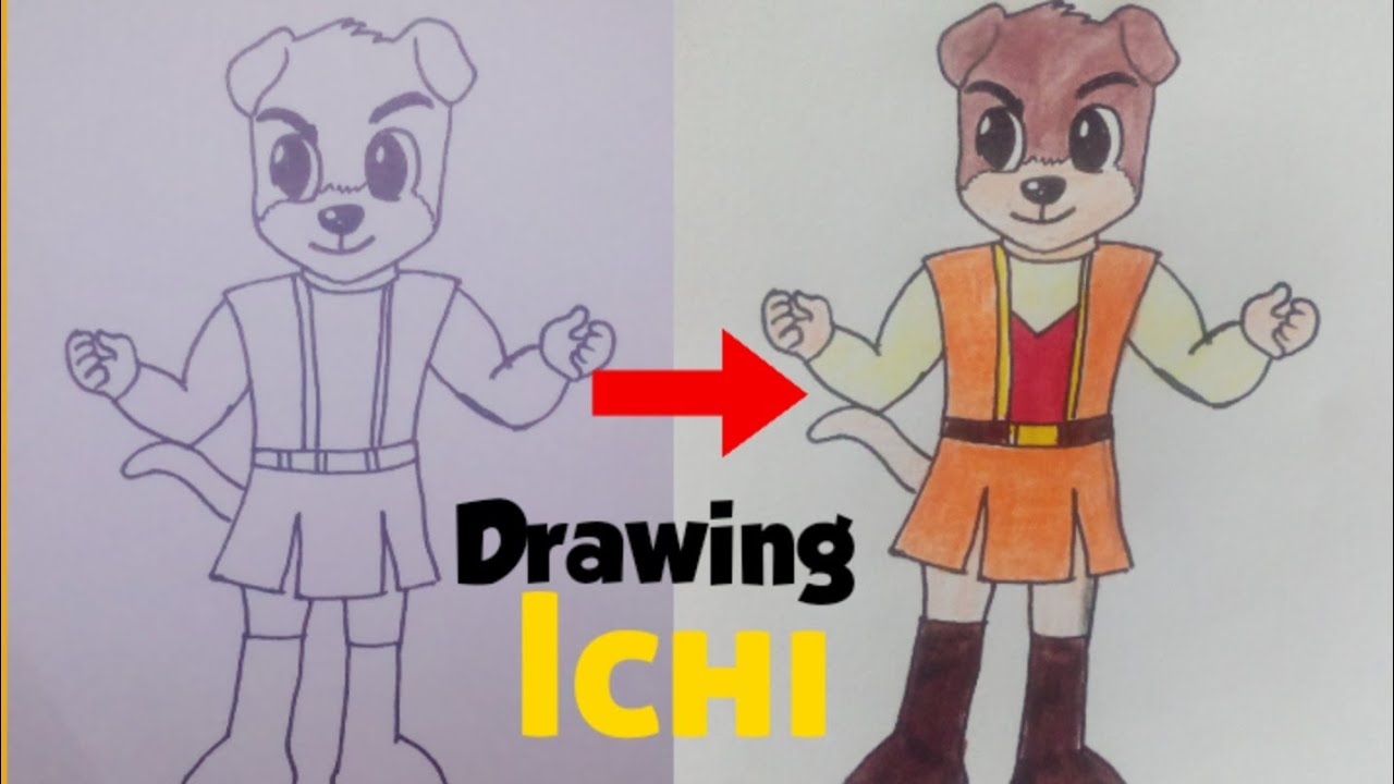 Drawing Ichi|Doraemon The Movie Ichi Mera Dost| - YouTube