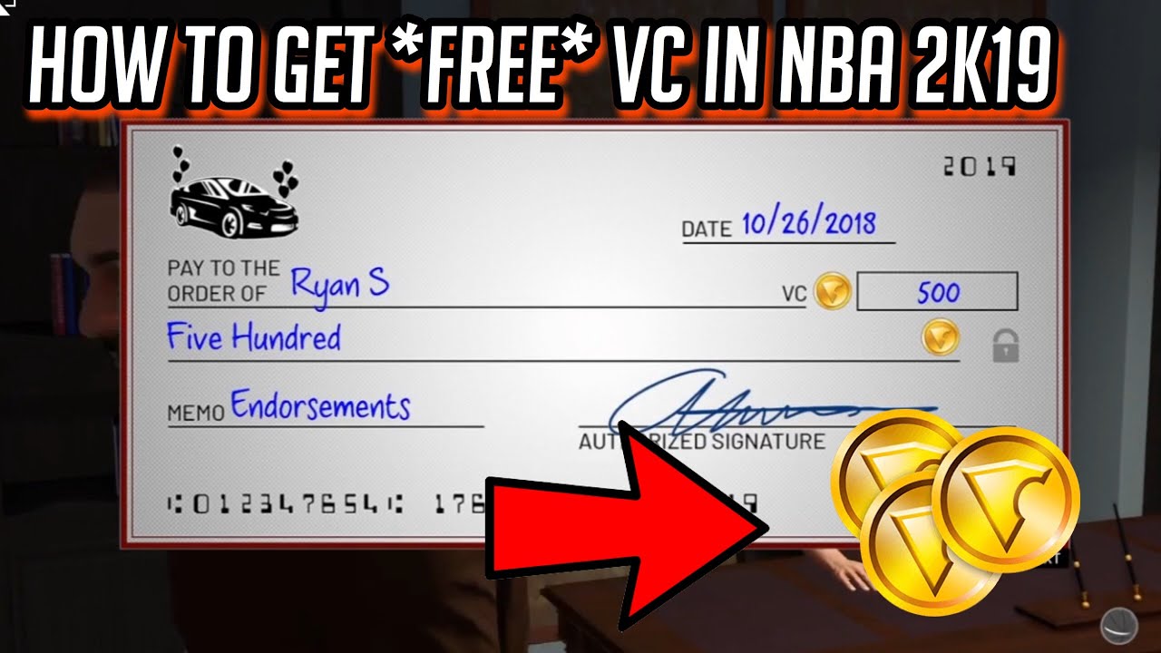 HOW TO GET *FREE* VC IN NBA 2K19! HOW TO GET AND PICK UP YOUR ...
