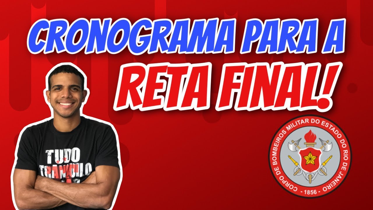 Cronograma para reta final! #exclusivo - YouTube