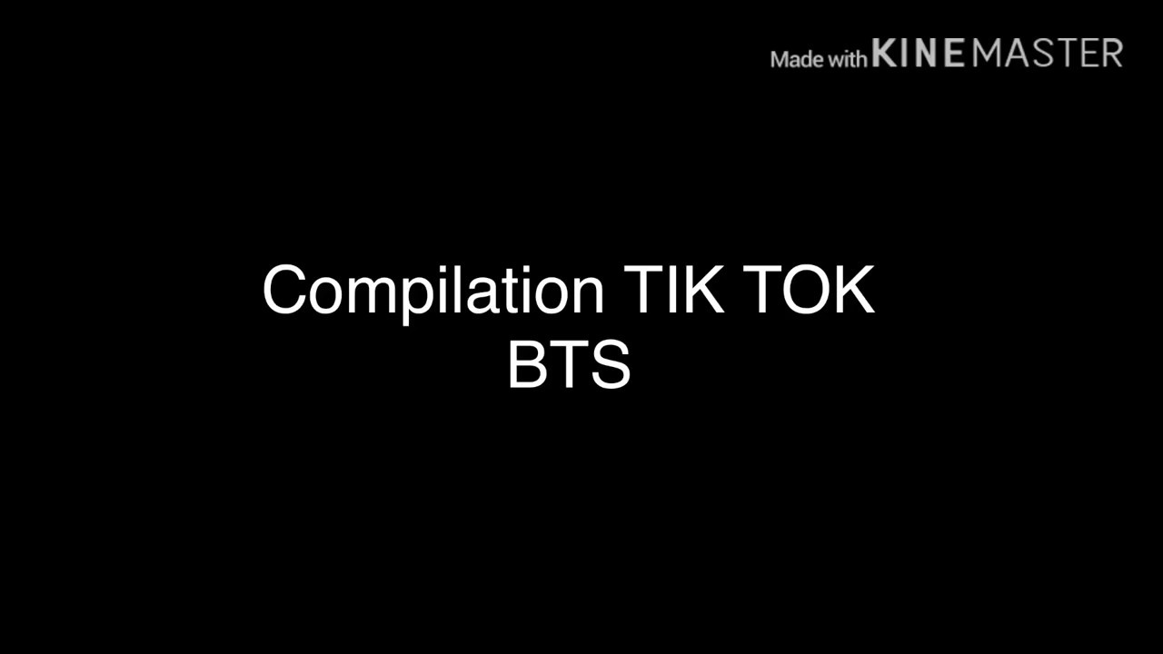 Compilation TiK ToK BTS - YouTube