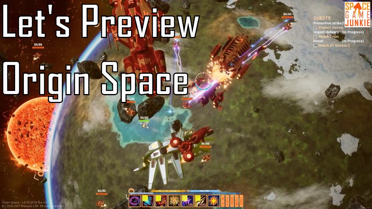 Origin Space - ARPG Funness - Let's Preview - YouTube