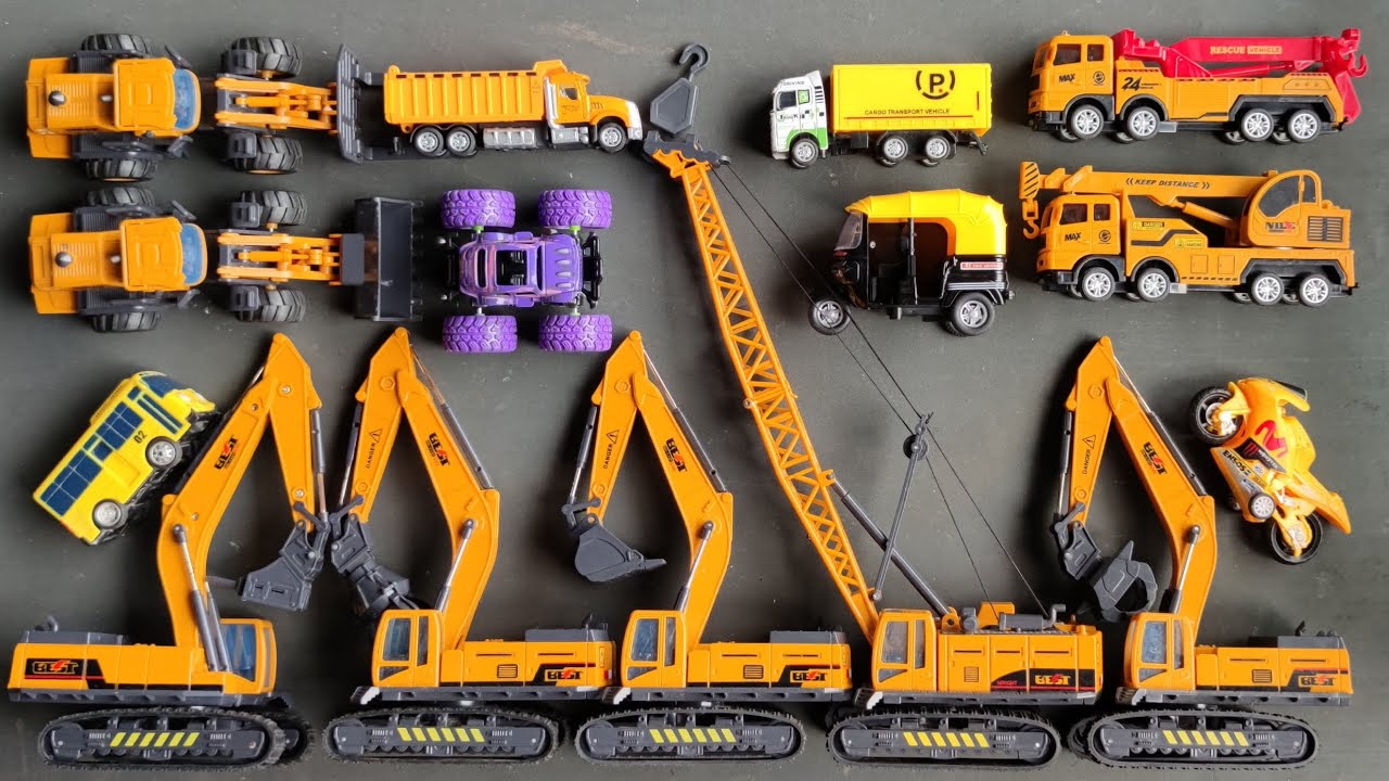 Three Cycle, Monster Car, Wheel Loader, Roller Crane, Motor Cycle ...