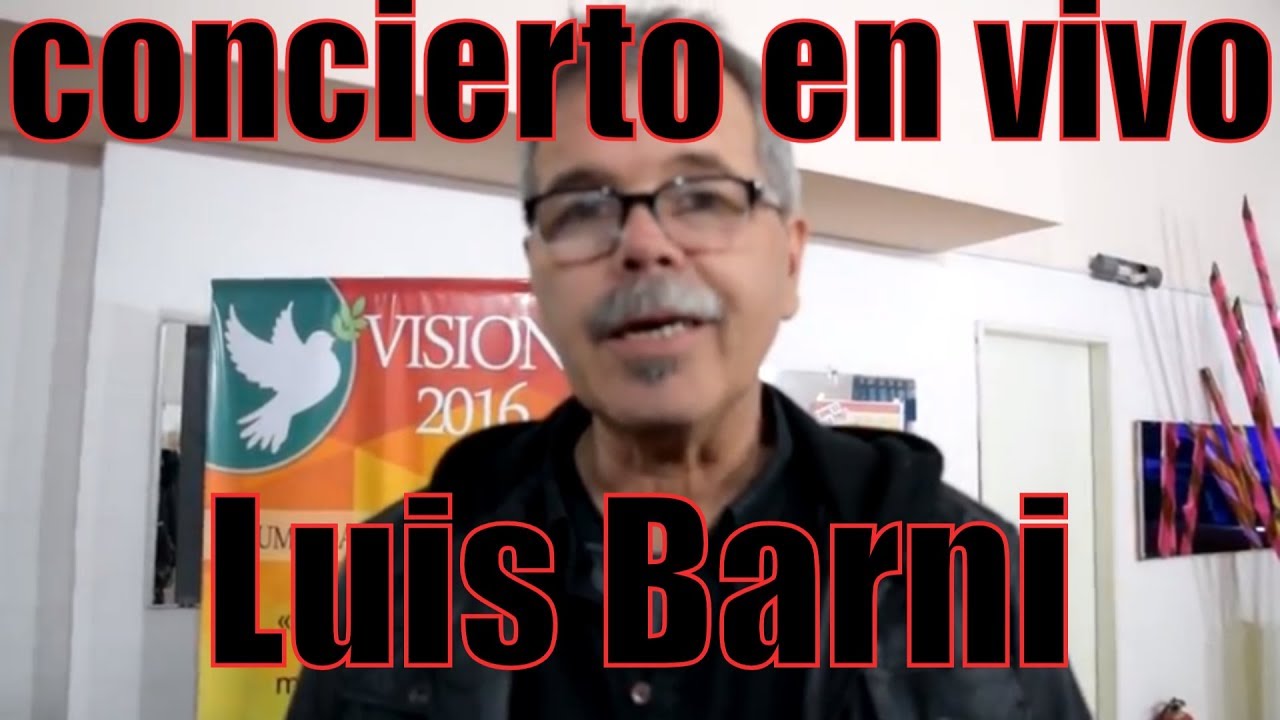 Luis Barni en vivo concierto, entrevista y presentación de dvd toda una ...
