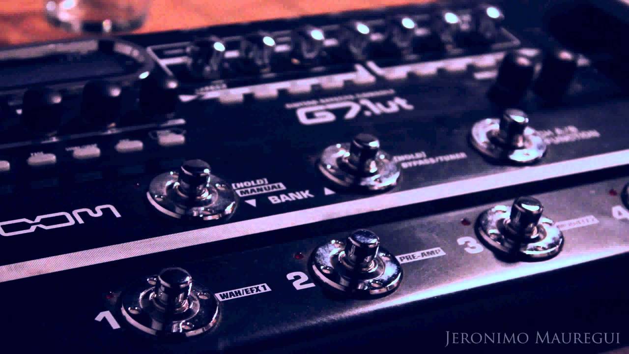 Zoom g7.1ut usb recording raw sound demo - YouTube