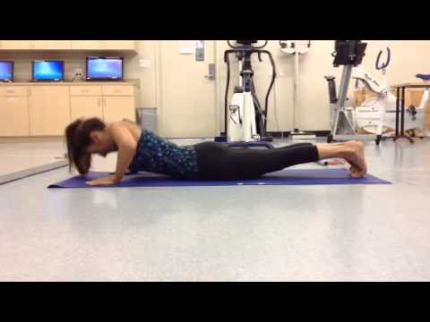 FMS Screening Trunk Stability Push-Up Test NSU - YouTube