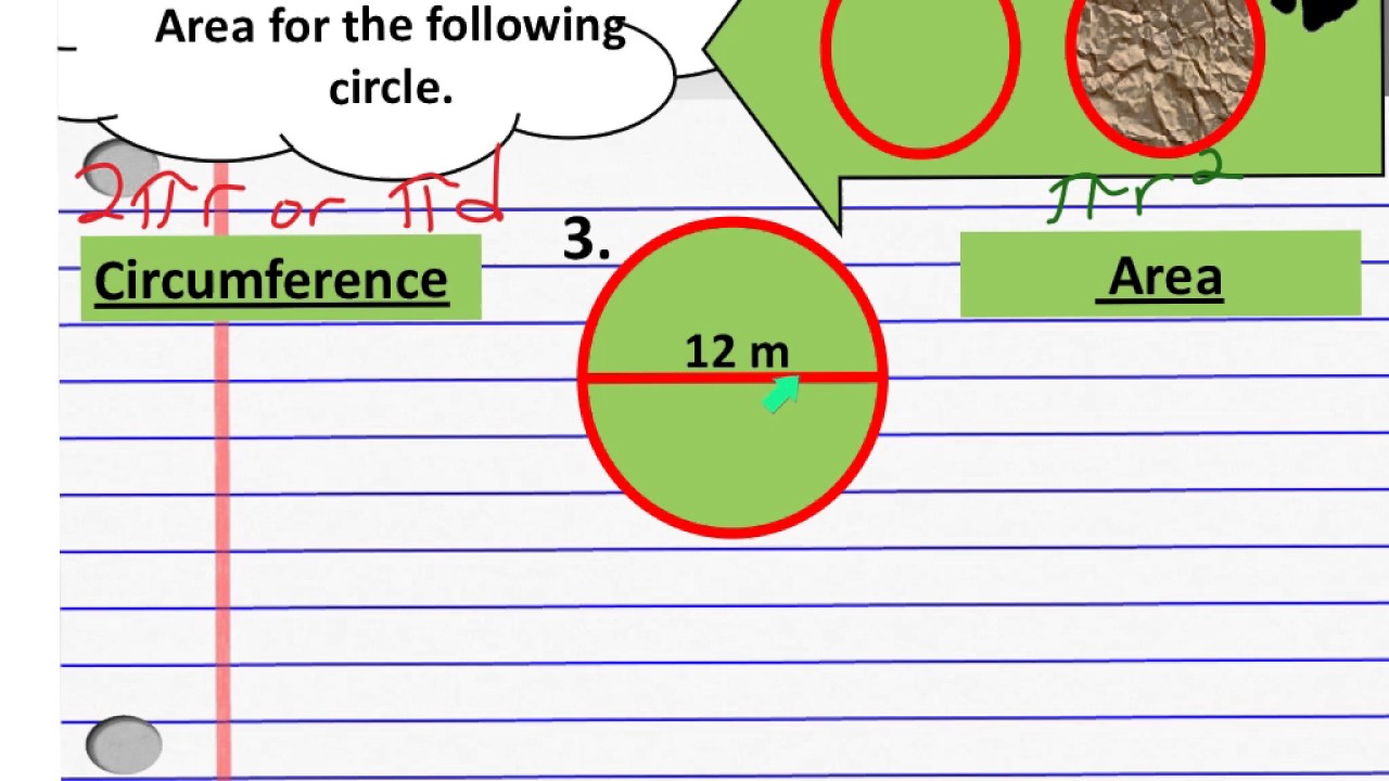 Circumference vs Area - YouTube