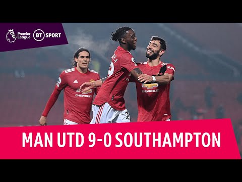 Man Utd vs Southampton (9-0) | Solskjaer's side equal biggest PL win | Premier League Highlights