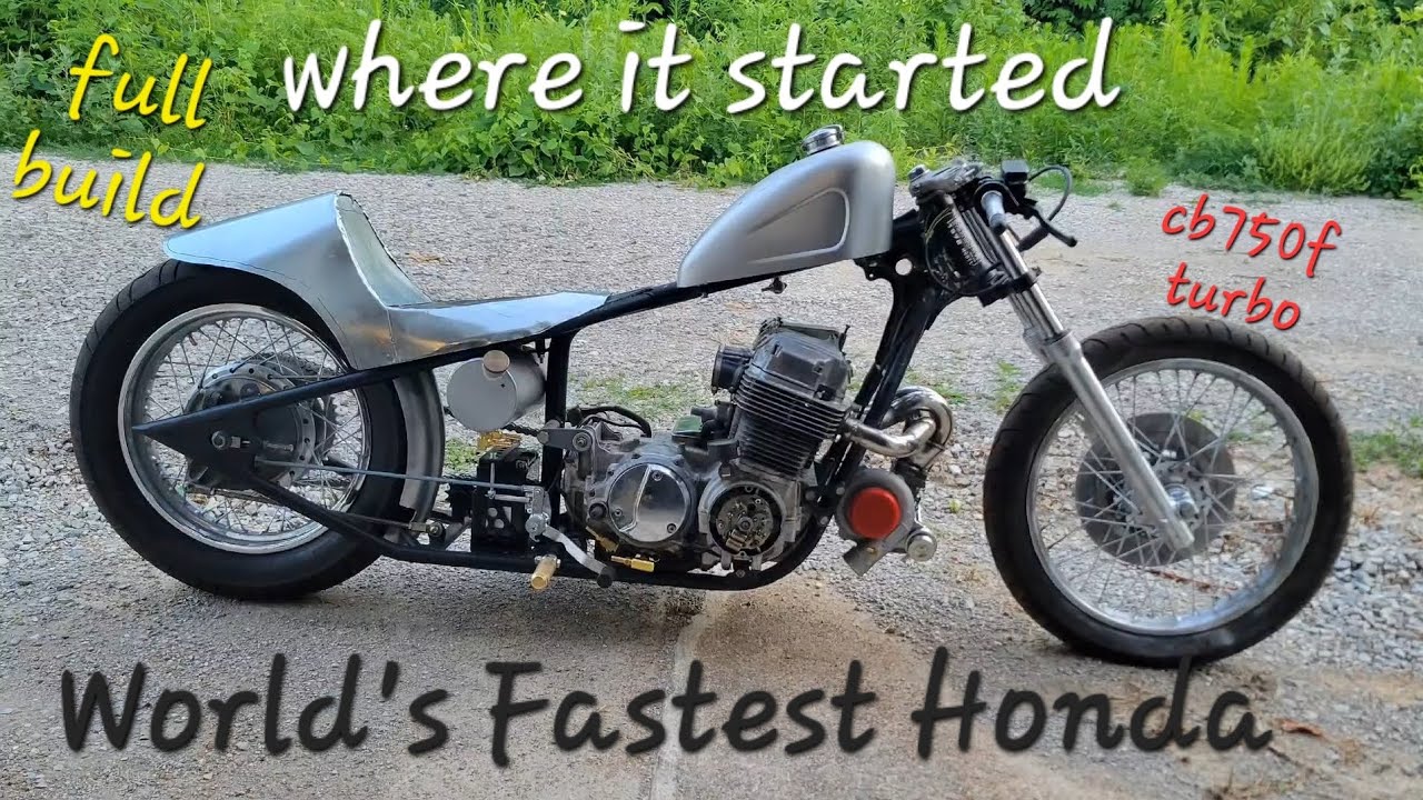Full Build - World's Fastest Honda CB750 Turbo SOHC - - YouTube