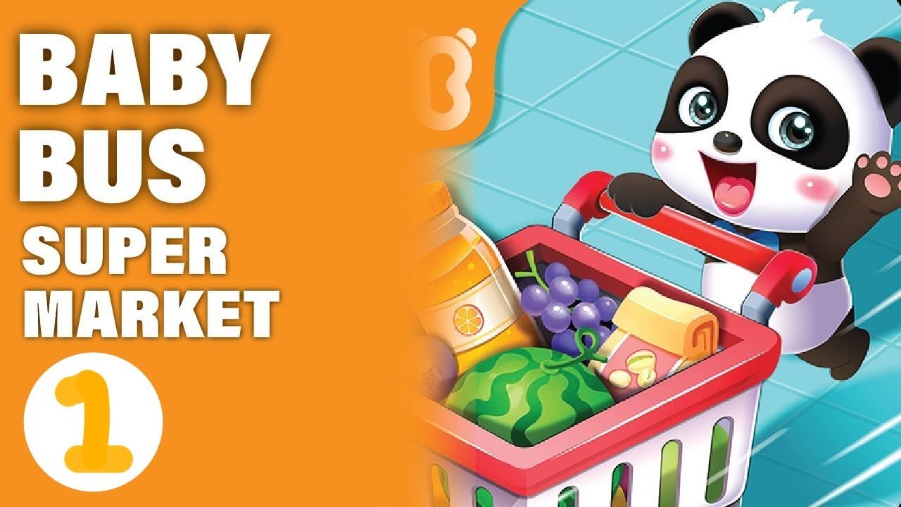 BabyBus Baby Panda's Supermarket - E01 - Please Subscribe - YouTube