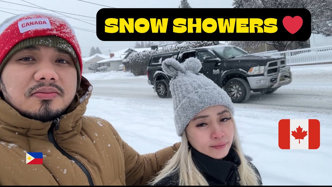 SNOW SHOWERS IN CANADA (Daylight) - YouTube