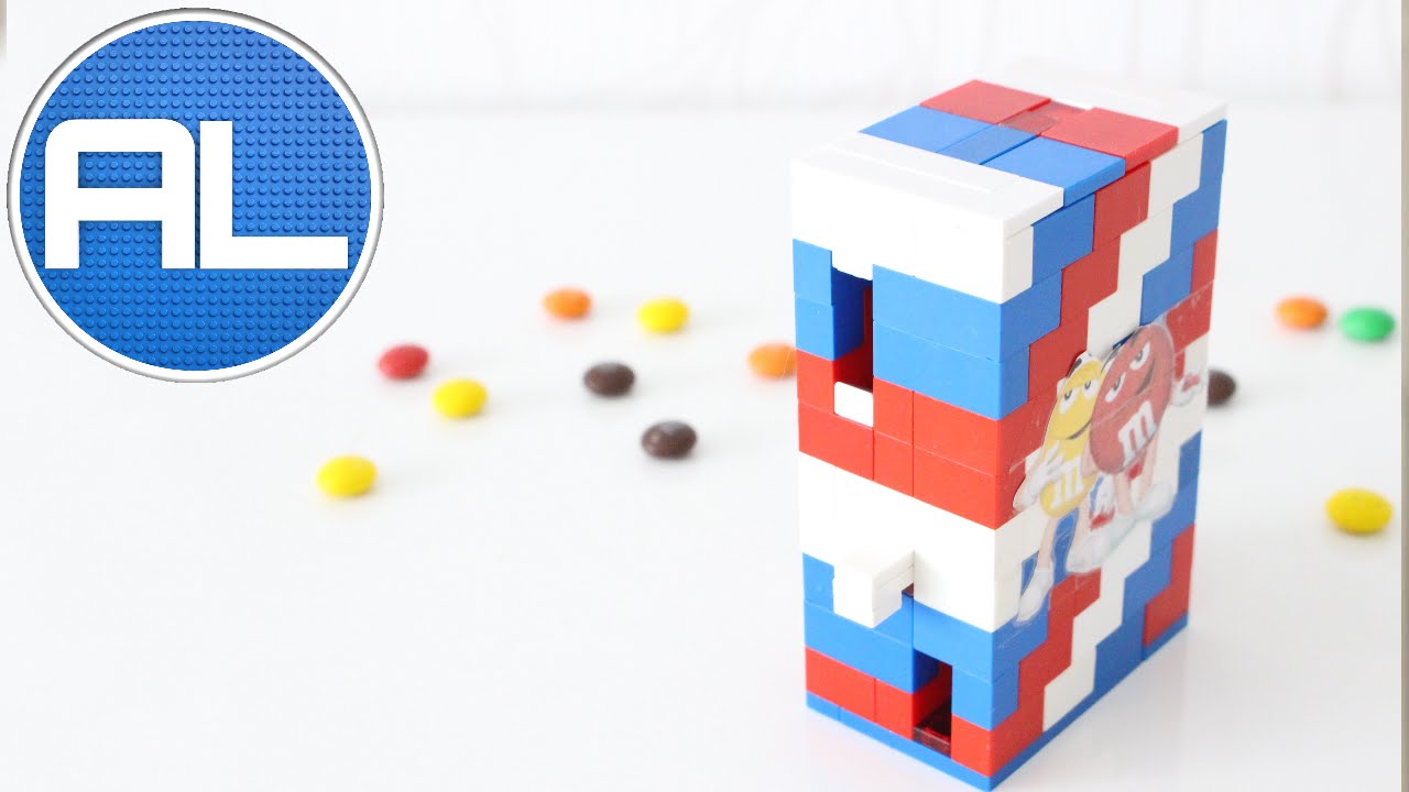LEGO - M&M's Candy Machine V2 - YouTube