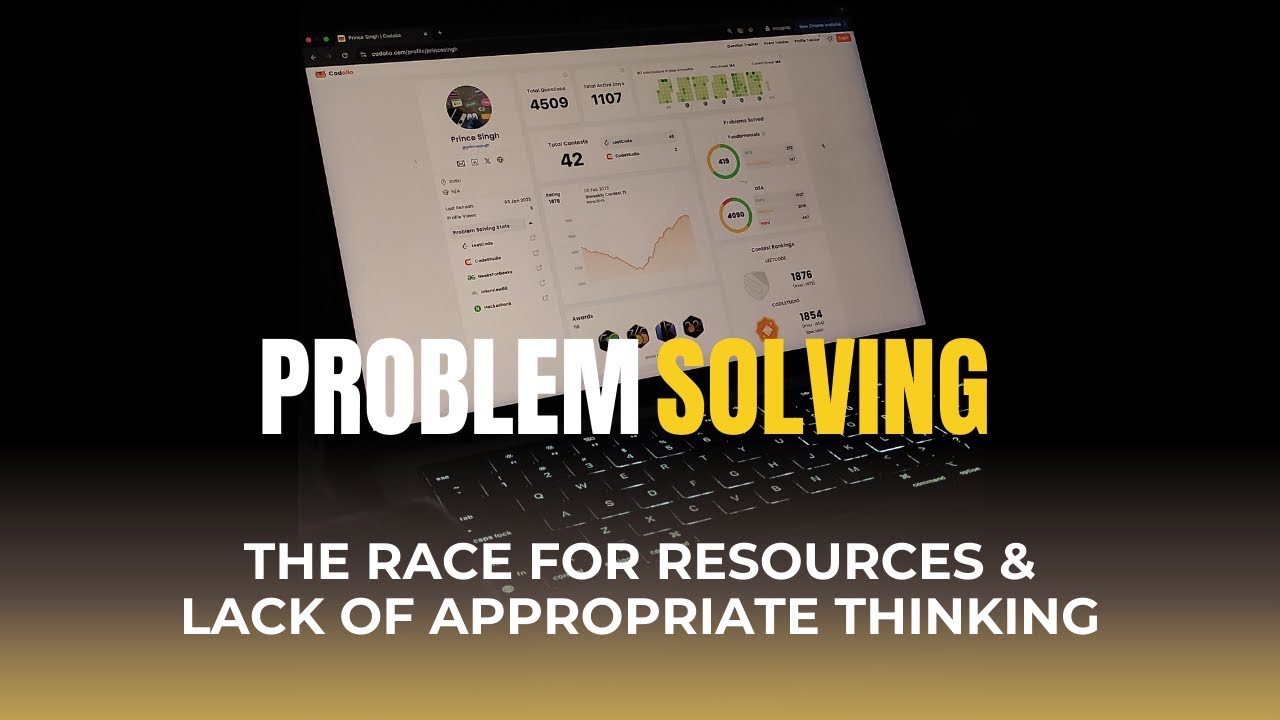 DECODE Problem Solving | Rat Race 😡 | Fix This Mindset 😱 | DSA 2025 - YouTube