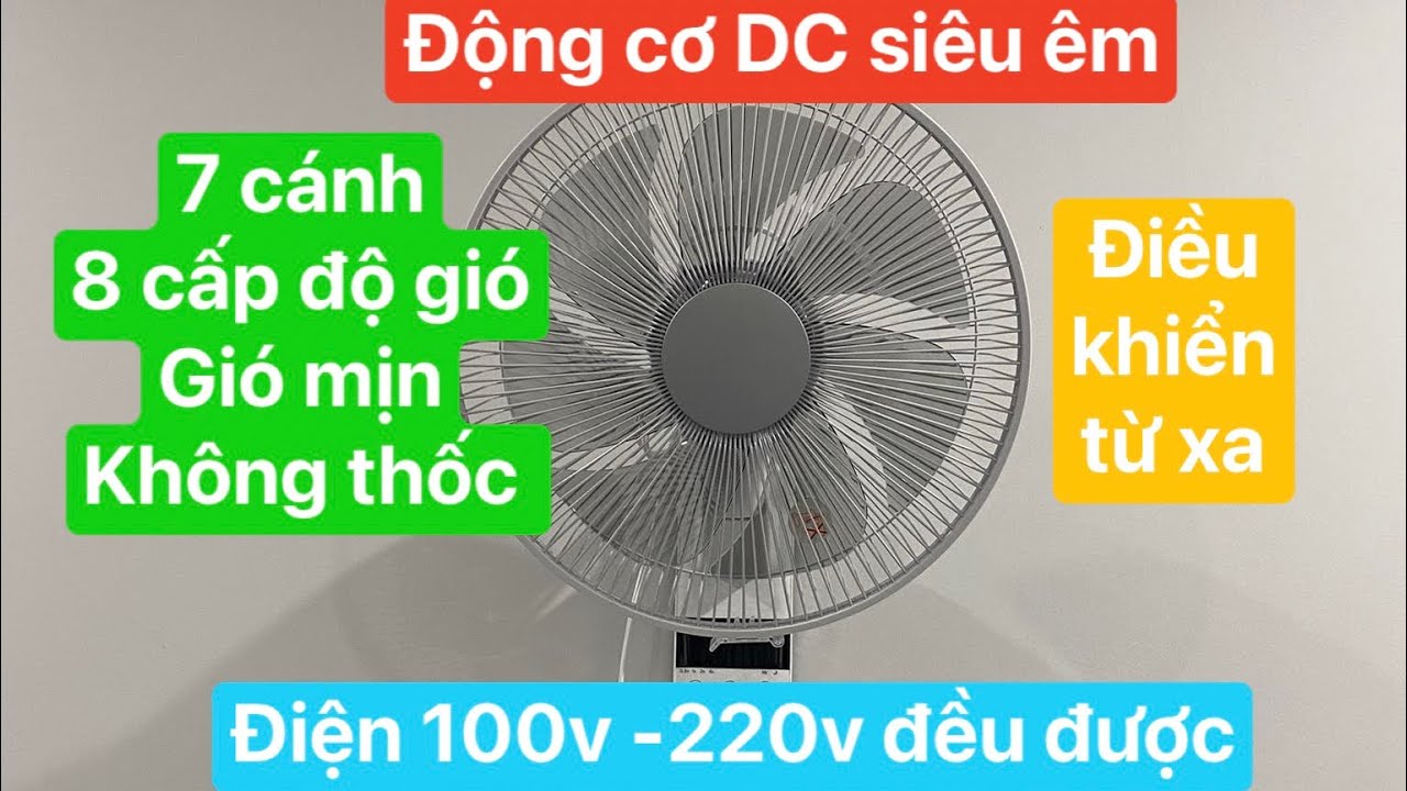Quạt Nhật siêu êm với trái tim là động cơ DC: CNET CKDF307WH date 2023. Liên hệ 0912621156 có zá ...