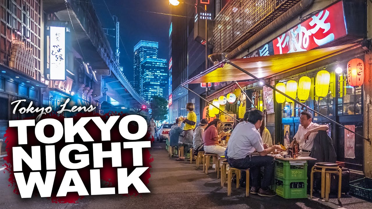 Tokyo's Drunken Streets at Night @TokyoLens - YouTube