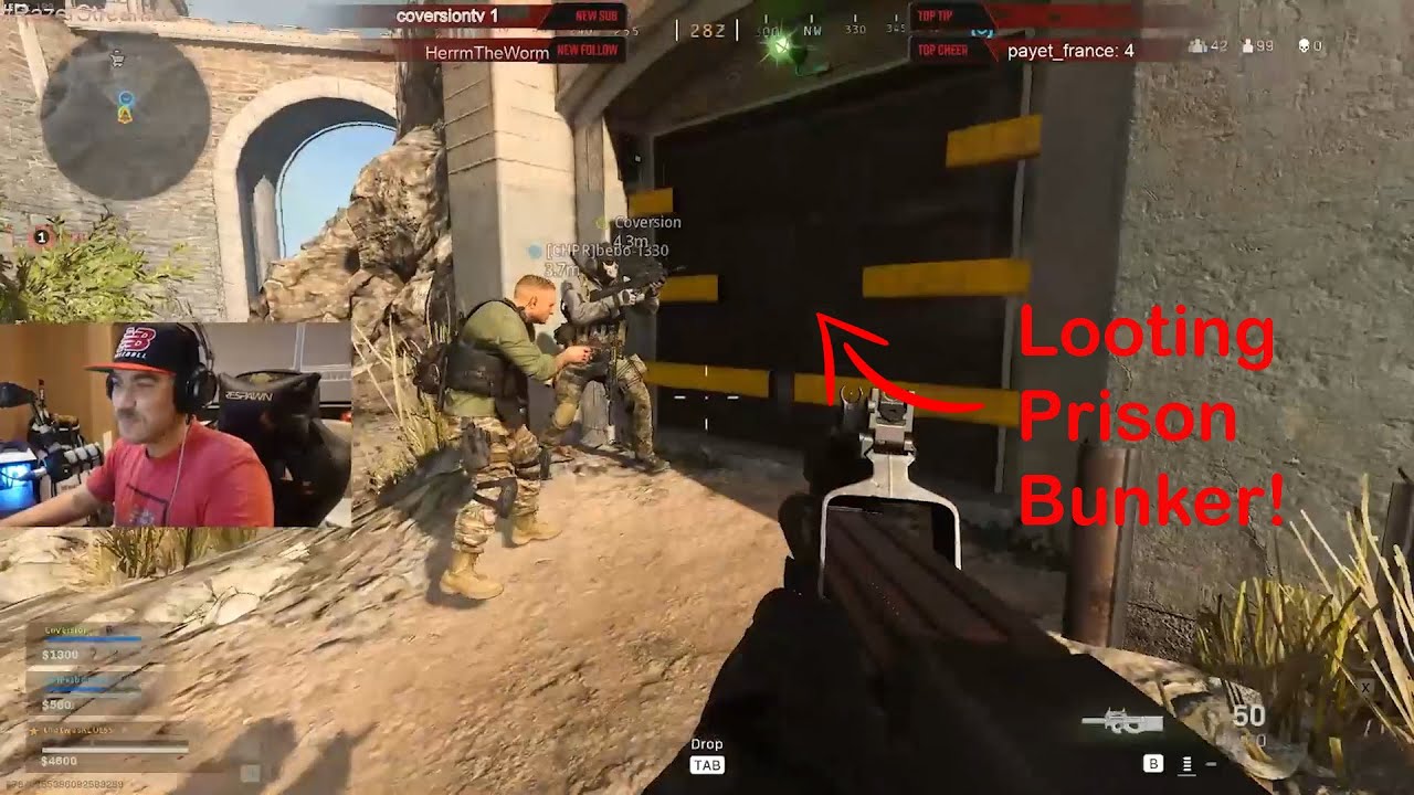 Looting the Prison Bunker in Warzone! - YouTube