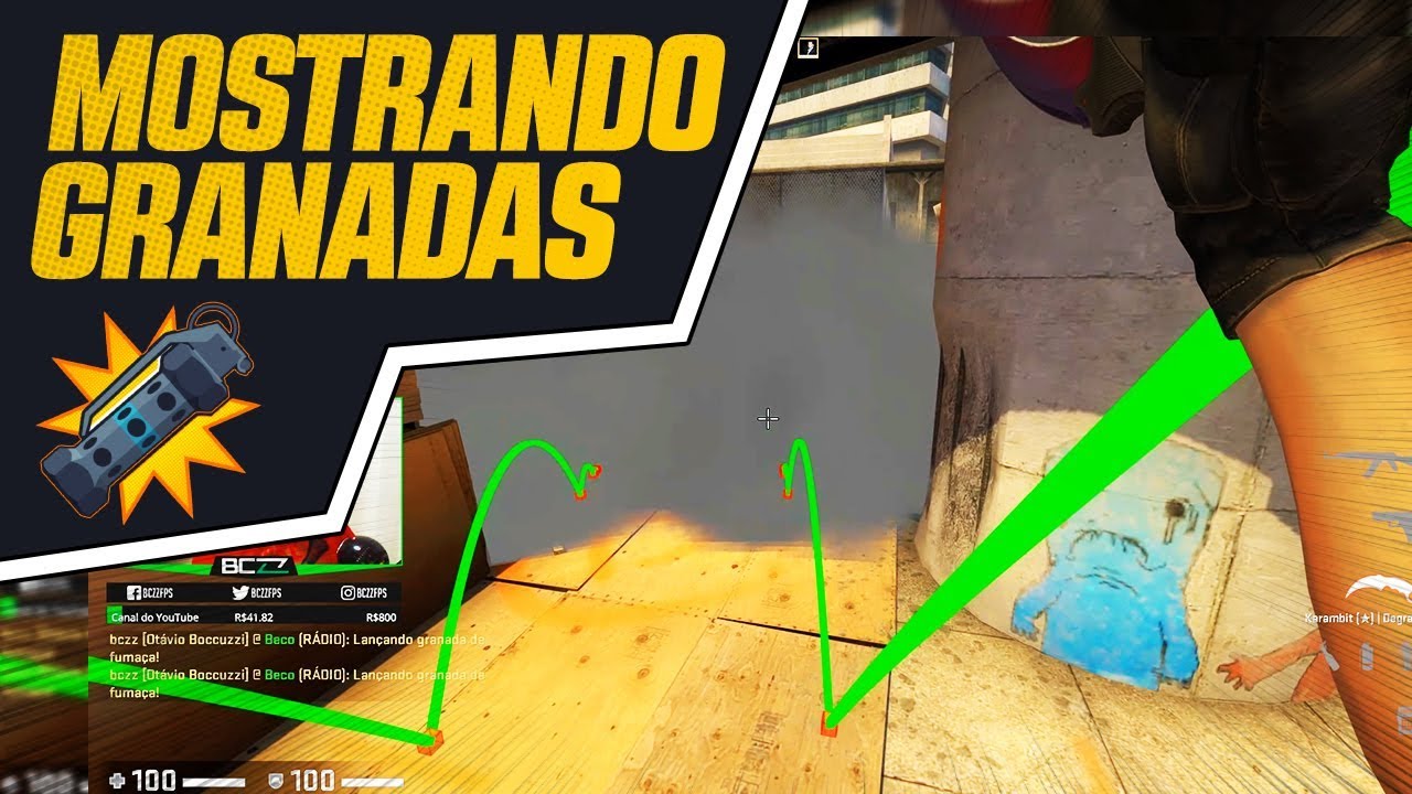 DOMINIO SAPÃO RAPIDO! de_overpass (MOSTRANDO GRANADAS #3) - YouTube