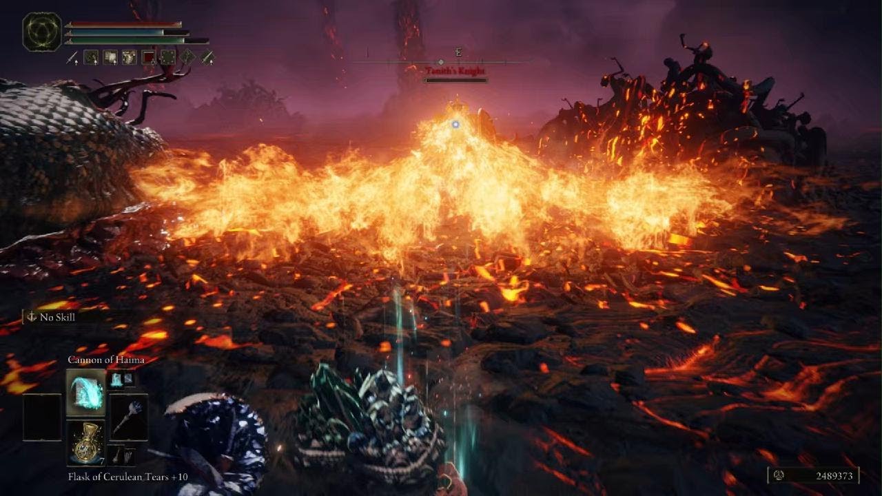 ELDEN RING Sorcerer vs Tanith's Knight - YouTube