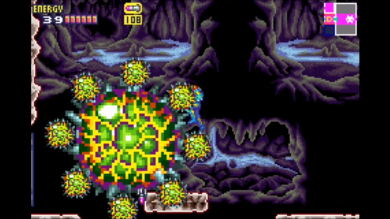 Sector 6: Barrier Core-X & Varia Suit - Metroid Fusion (GBA ...