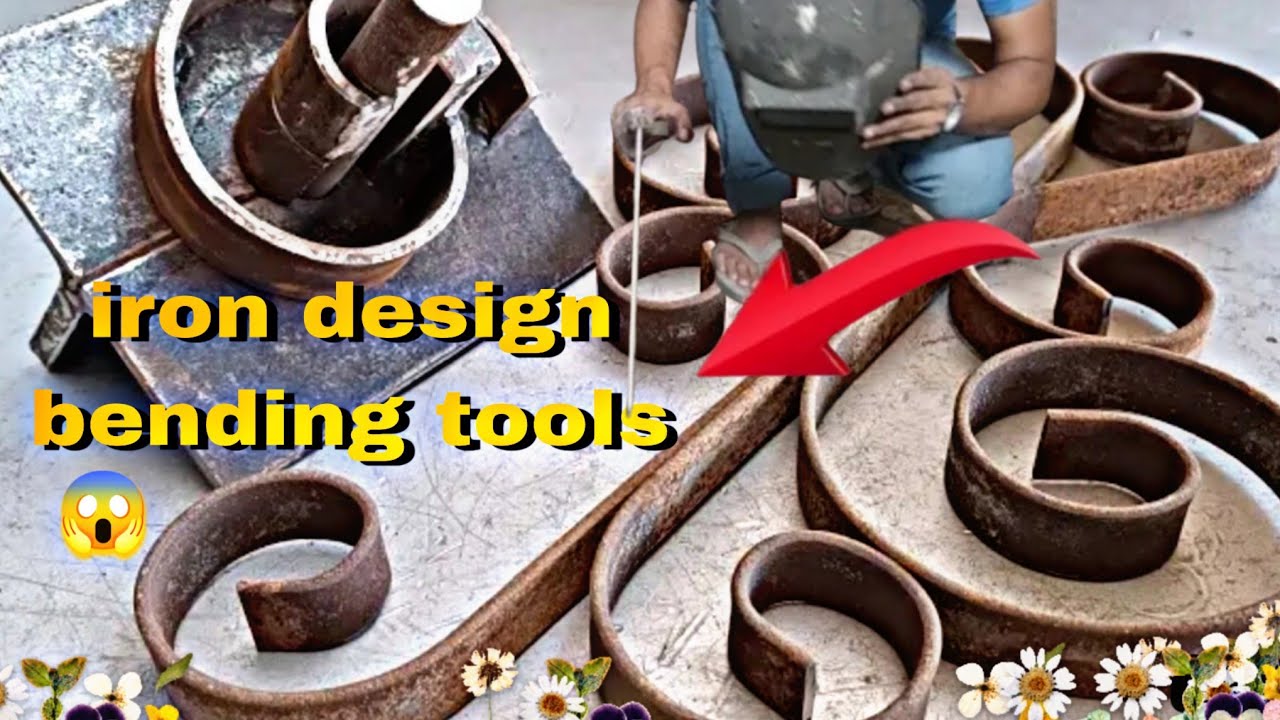 window grill design | metal scroll bending tools | making a amazing diy ...