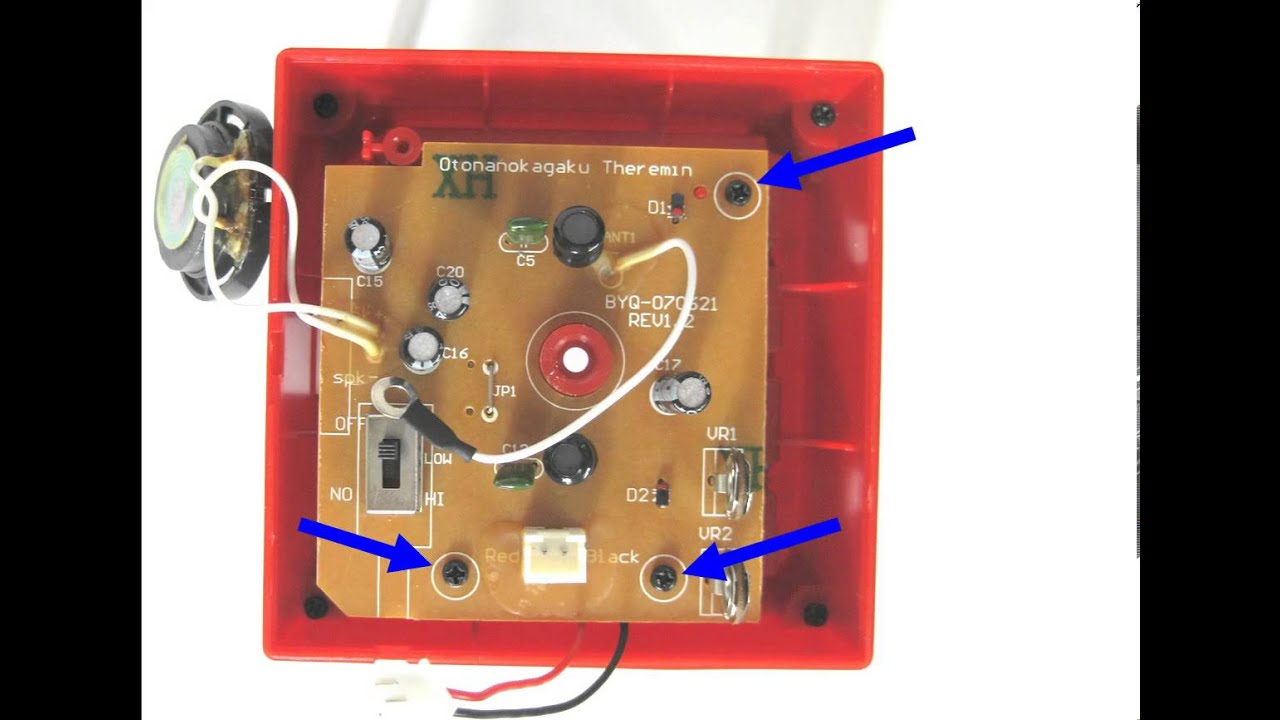 Theremin Assembly Video: Instructions for assembling a miniature ...