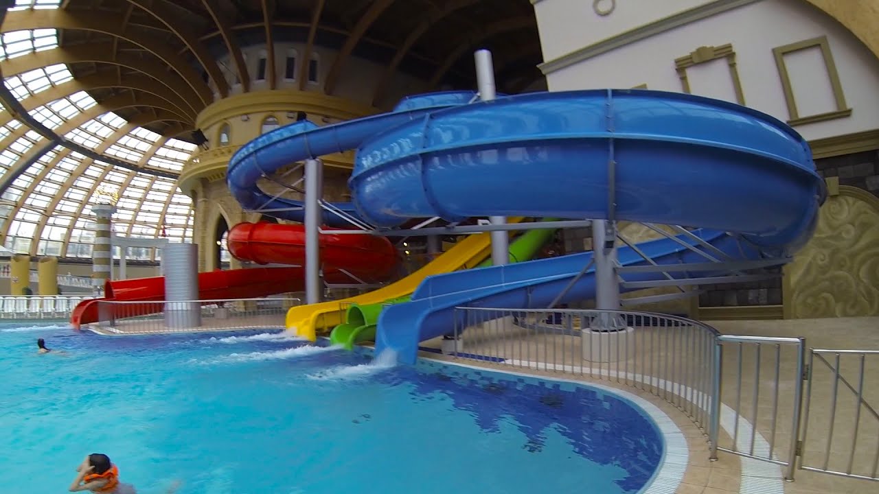 Russian Water Park - What's inside? - YouTube