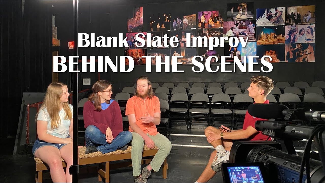 Blank Slate Improv: BEHIND THE SCENES - YouTube