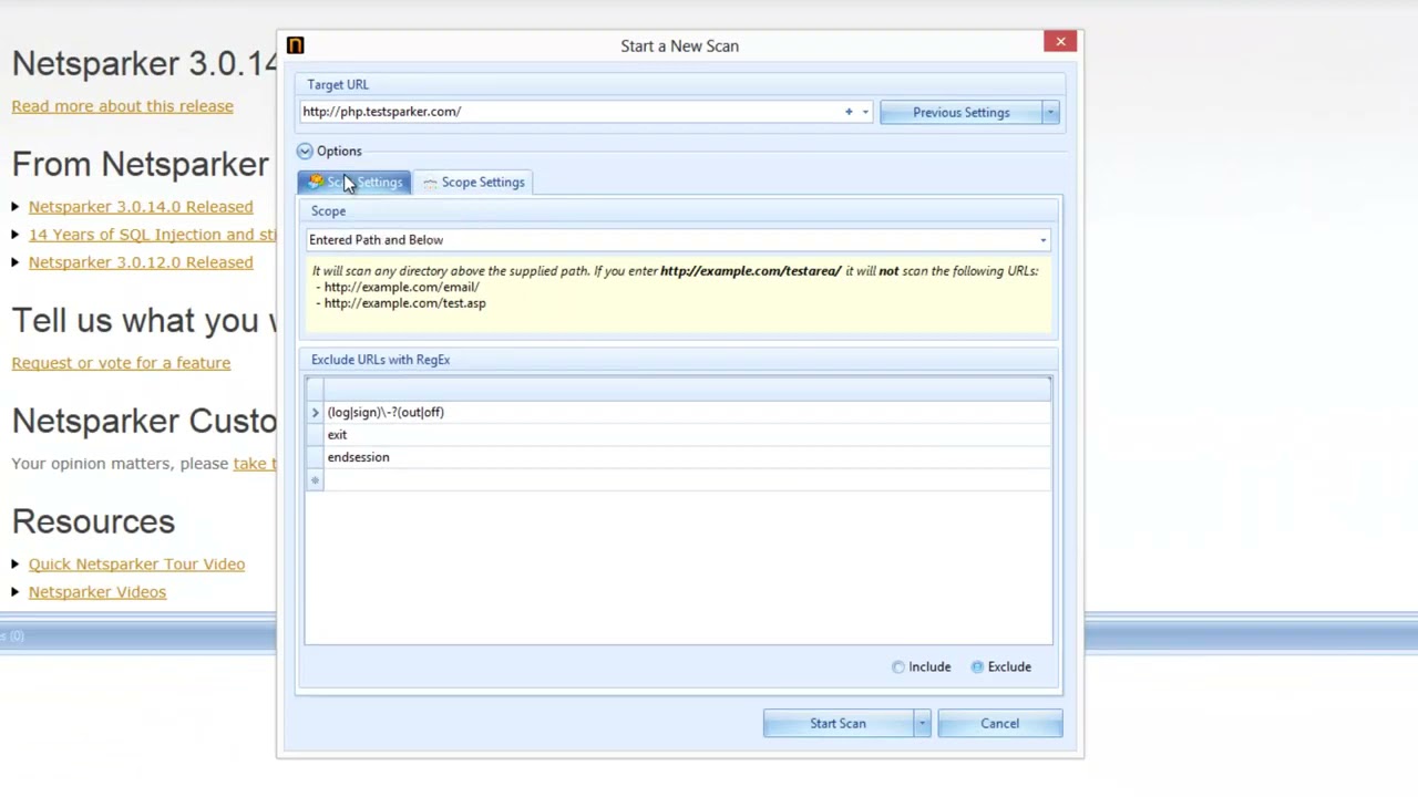 Getting Started with Netsparker - YouTube