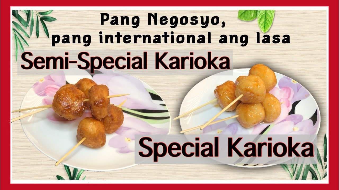 How to Cook Special Karioka and Semi-Special Karioka - YouTube