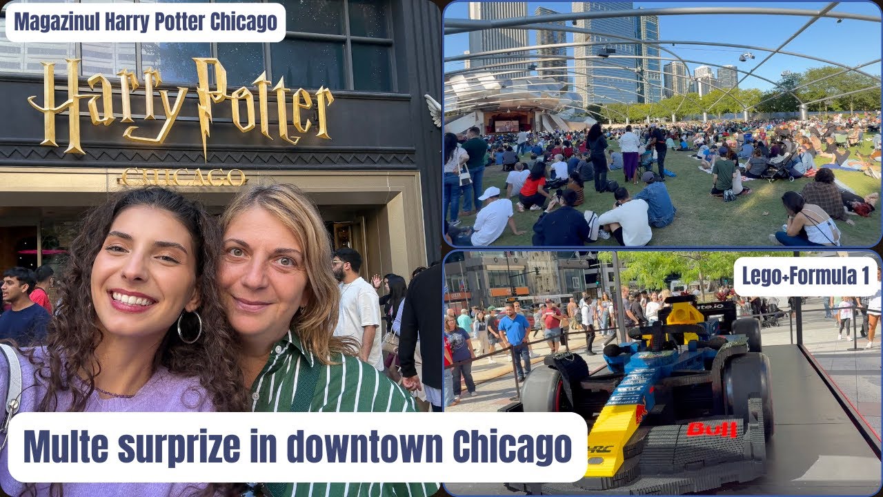 O duminica magica in Chicago/magazinul Harry Potter,Lego+Formula 1 ...