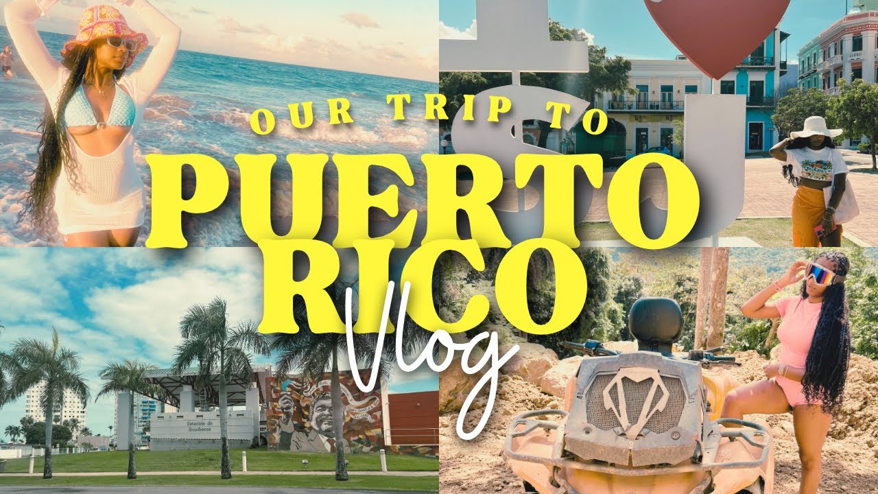 I spent 4 days in Puerto Rico | excursions, parties, brunch, grwm ...