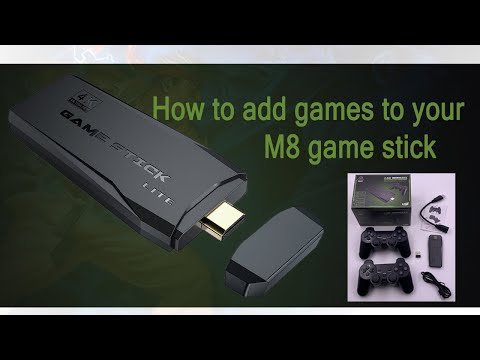 how to add games to your m8 game stick - YouTube