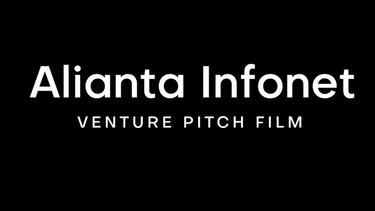 Alianta Infonet Venture Pitch Film - YouTube