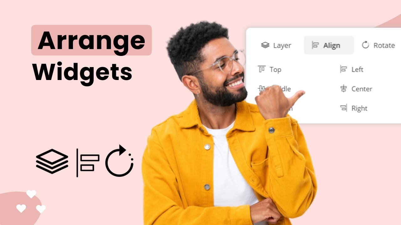 Arrange Widgets - YouTube