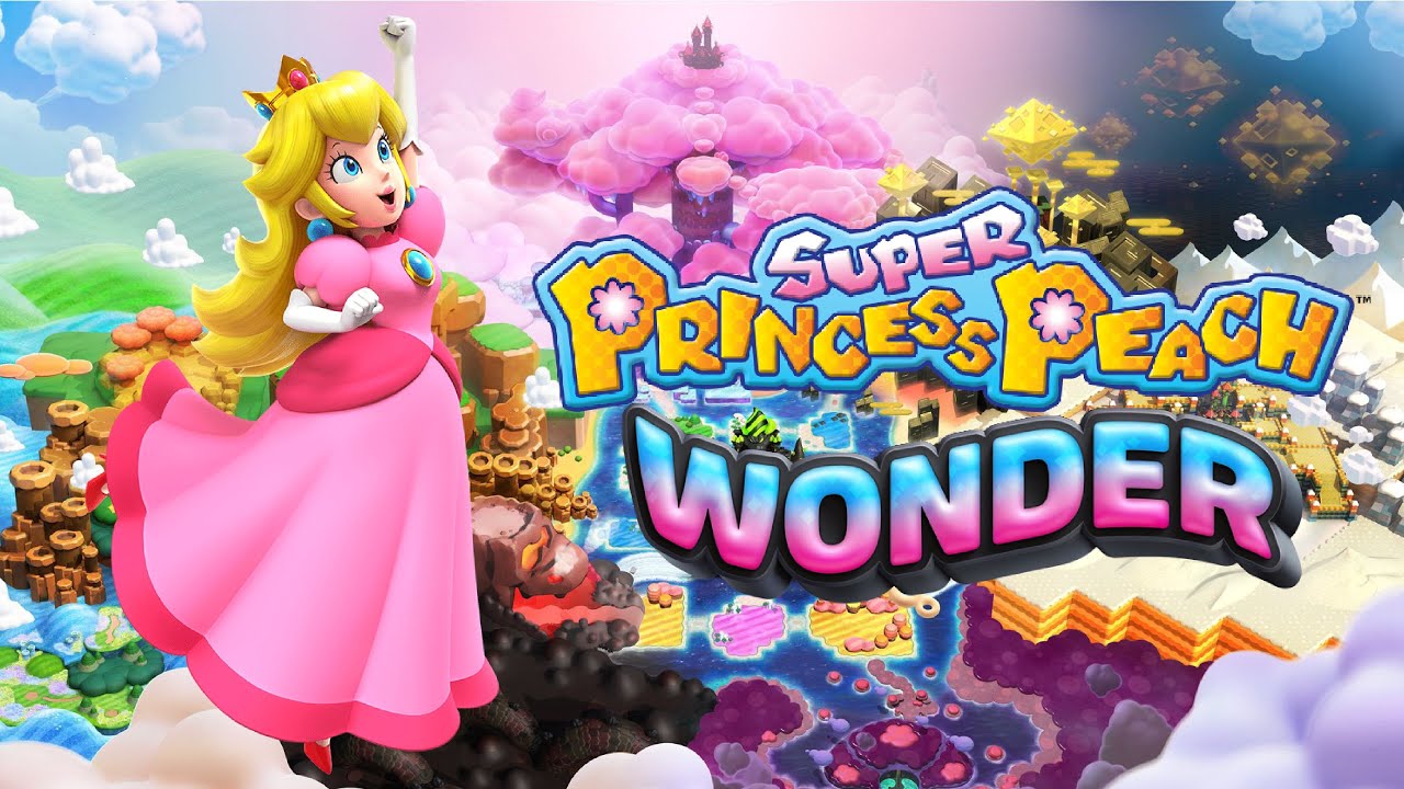 Super Princess Peach Wonder - Stage 1, Pipe-Rock Plateau with Custom ...