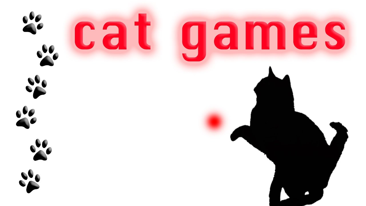 CAT GAMES | Laser on wall - video for cats to watch - YouTube