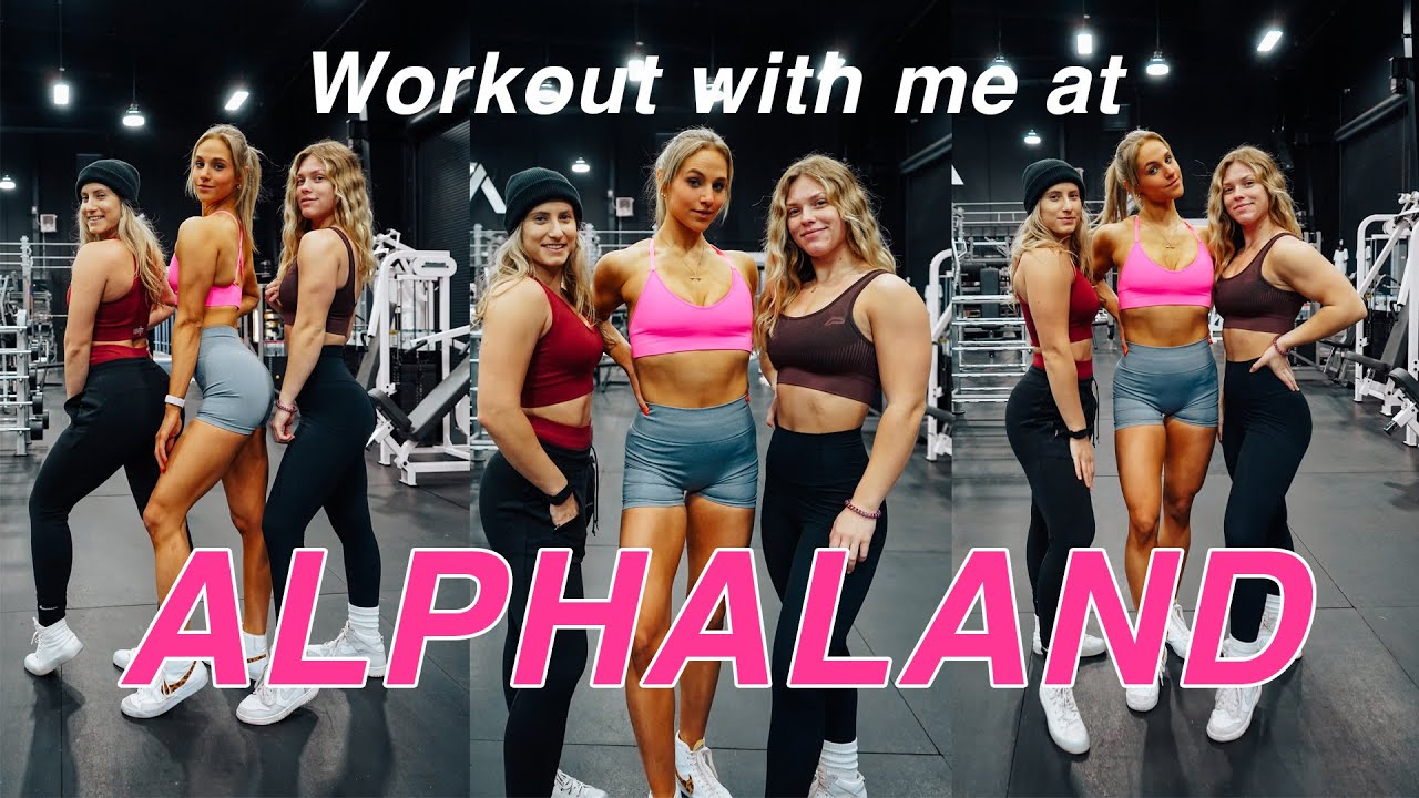 Be my gym partner at Alphaland for the day | ALPHALAND Vlog - YouTube