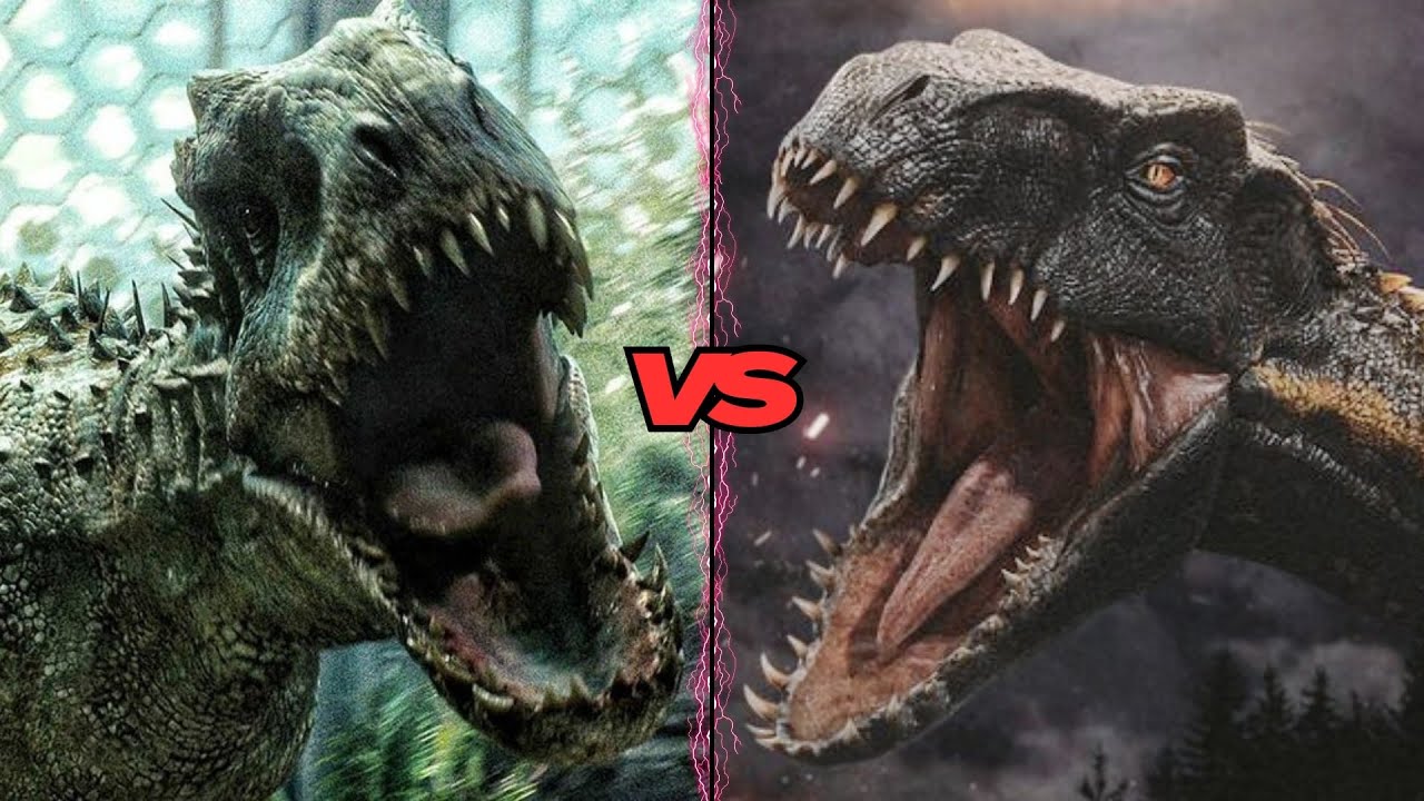 Indominus Rex vs. Indoraptor Fight - Jurassic World Evolution 2 ...