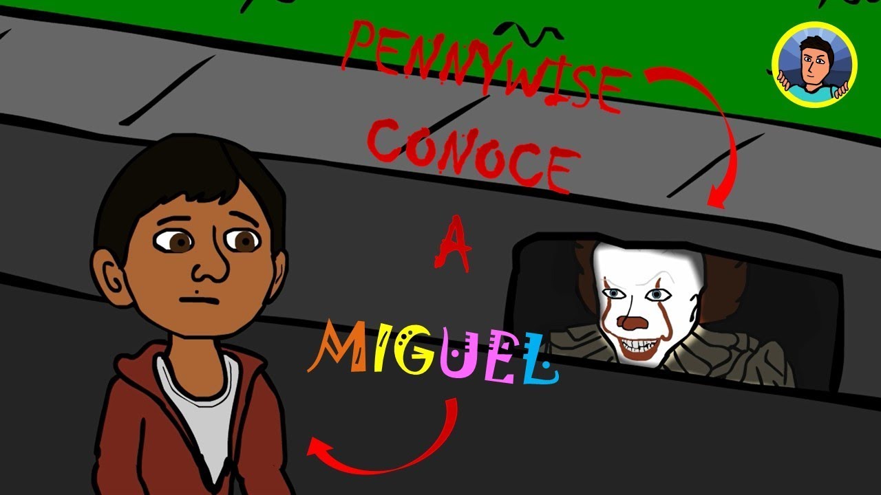 Pennywise conoce a Miguel Coco // Parodia Animada // LeMakiro - YouTube