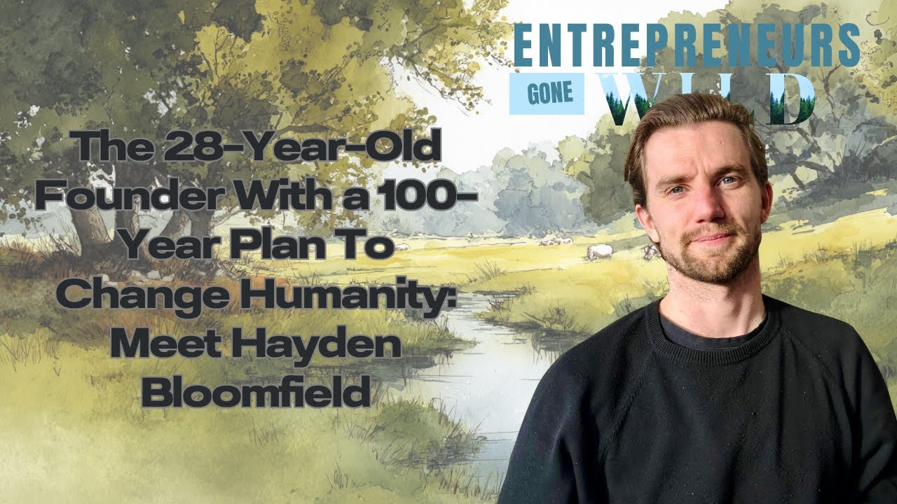 The 28-Year-Old Founder With a 100-Year Plan To Change Humanity - YouTube