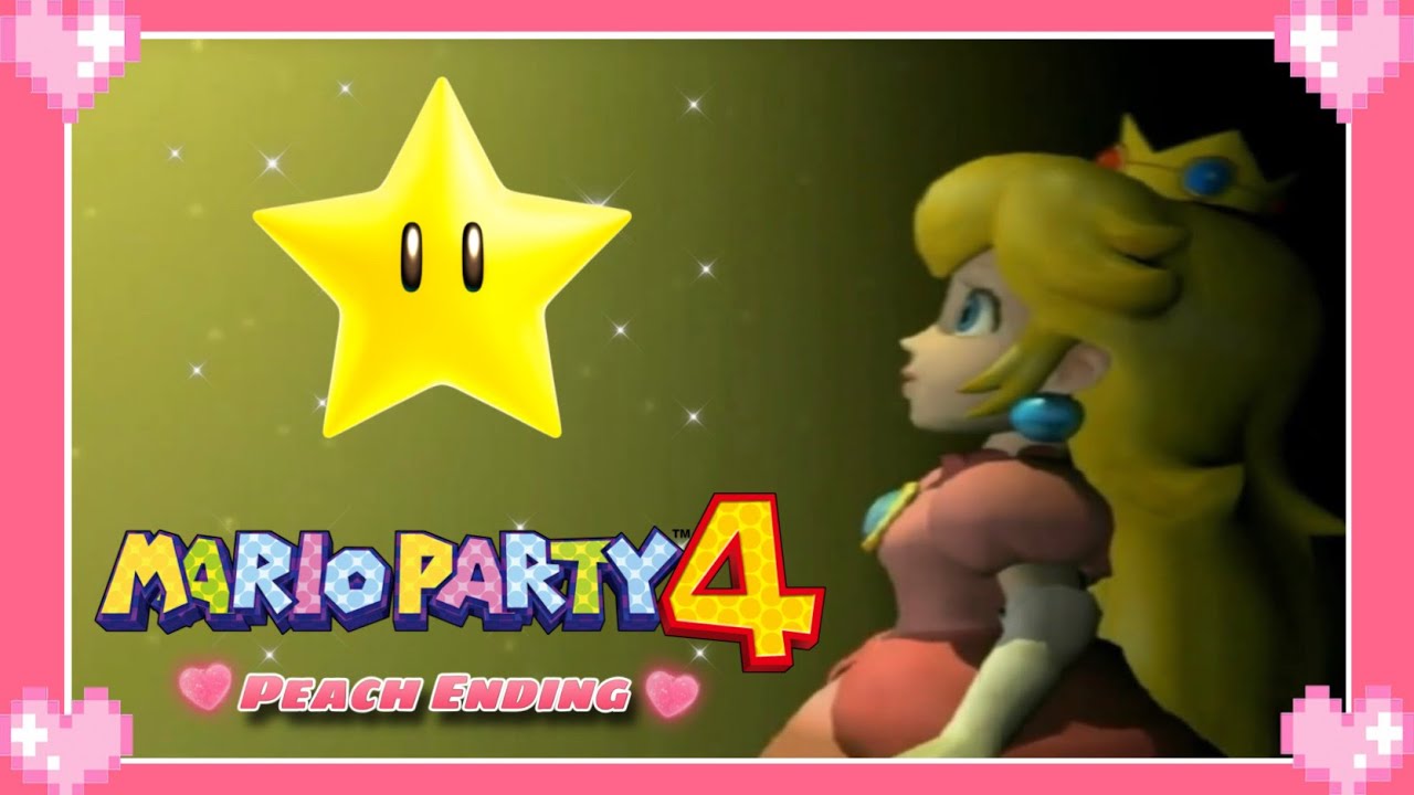 💗 Mario Party 4 - Peach Birthday Ending 💗 - YouTube